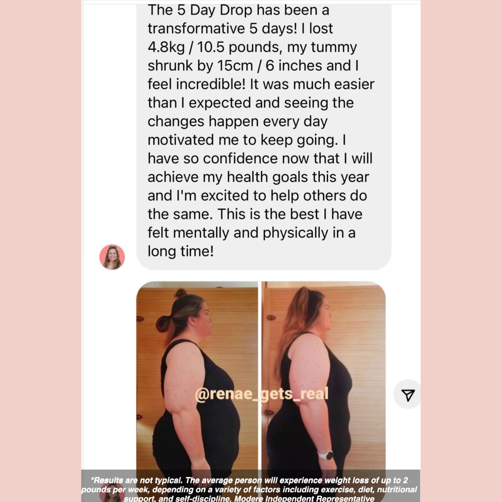 5 Day Drop Testimonials