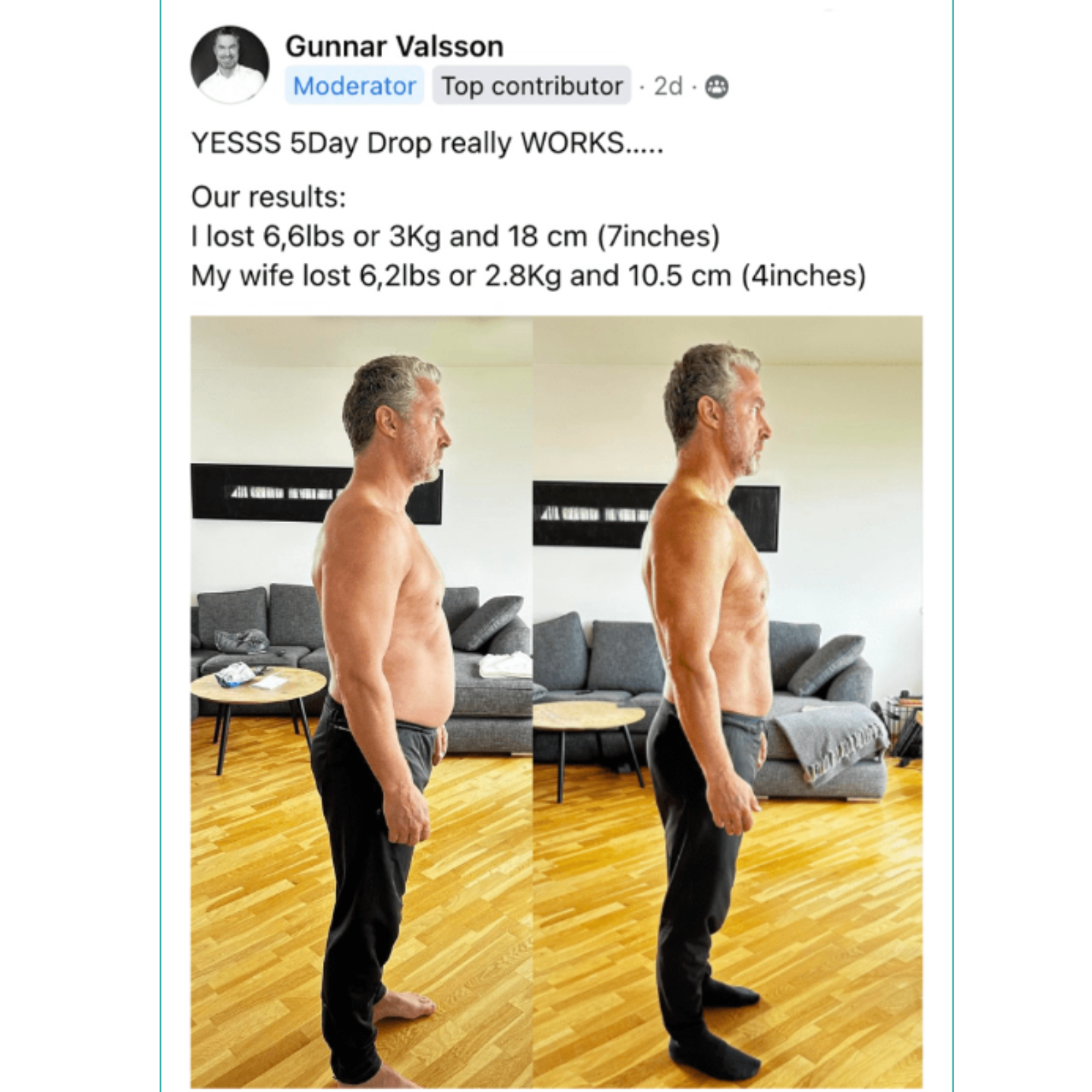 5 Day Drop Testimonials