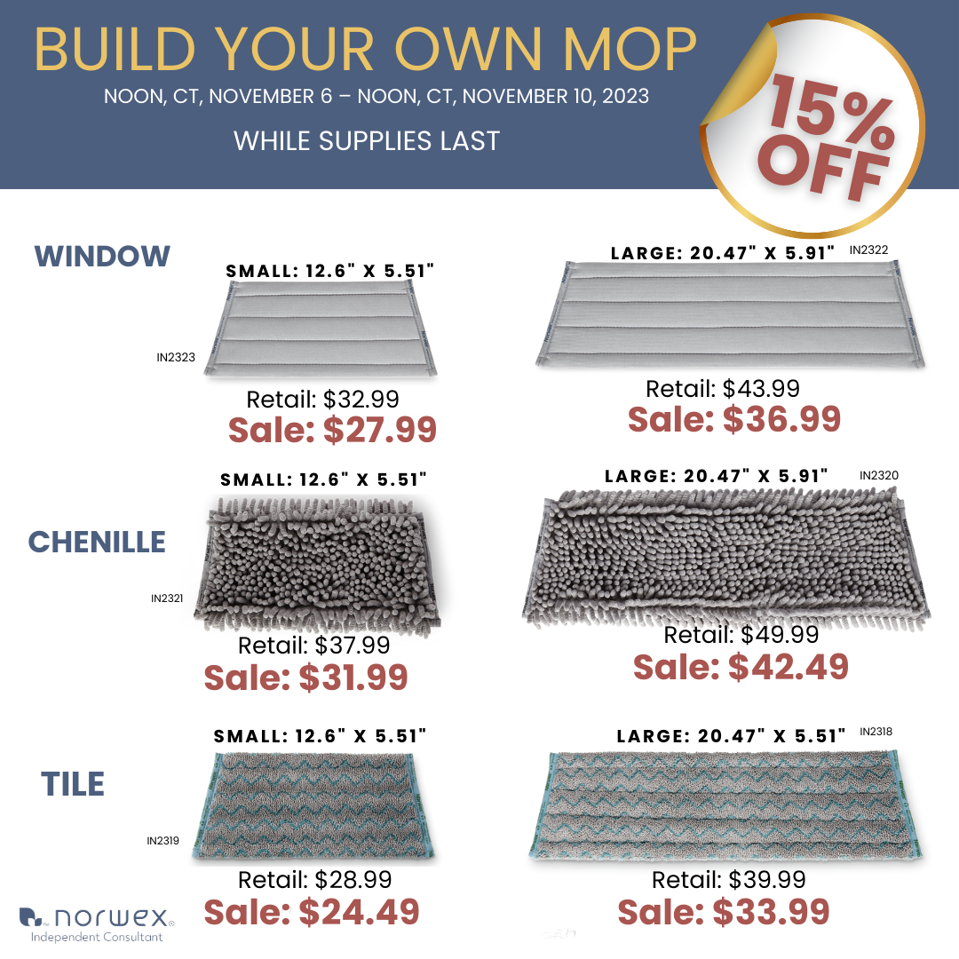 CA Customers Build Your Own Mop Sale