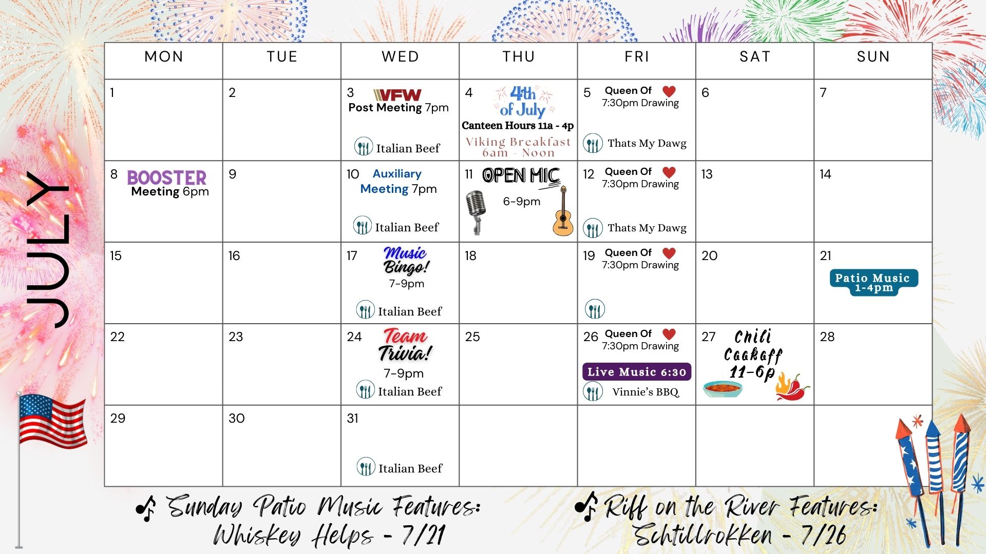 What's Happening at Batavia VFW 1197