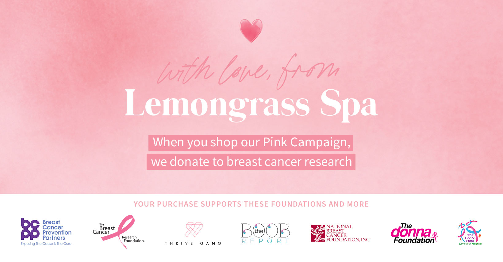 October Pink Giving Campaign